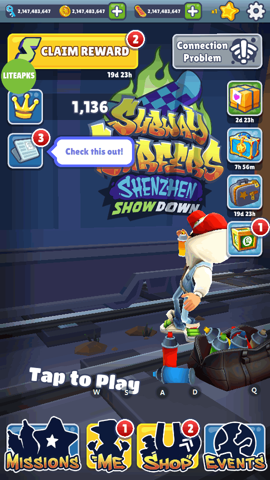 subwaysurfers修改版下载-subwaysurf内置菜单-subwaysurf哥本哈根超级跑者-SUBWAYSURF国际服下载-精品下载